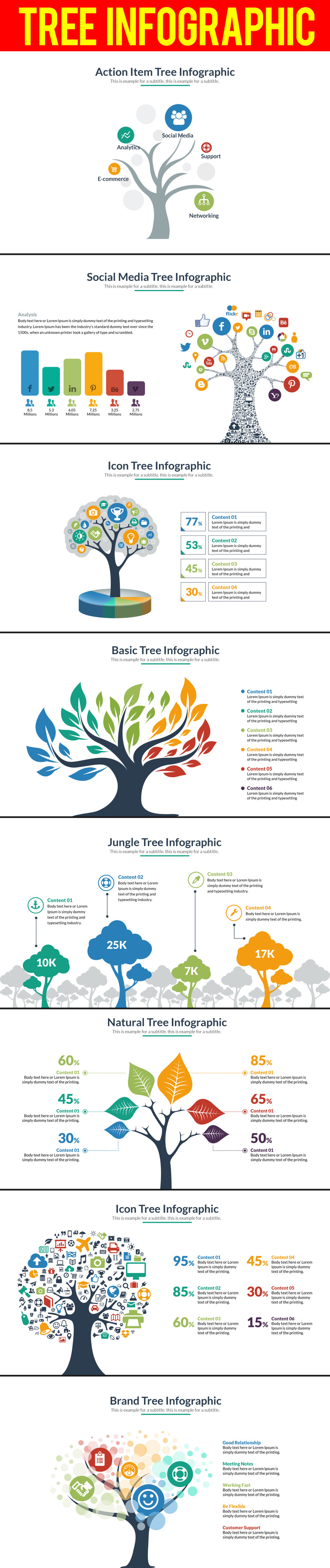 Infographic Bundle | 900+ Vector Elements - TemplateMonster